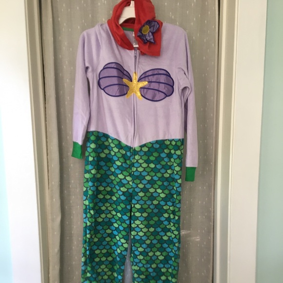 Disney | Intimates & Sleepwear | Disney Little Mermaid Ariel Onesie ...